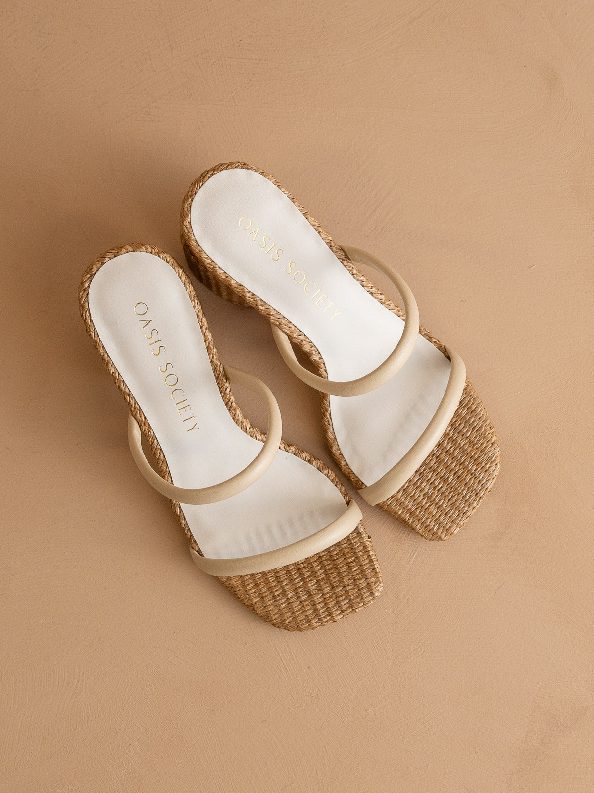 The Margaret | Butter Rattan Heel – Oasis Society