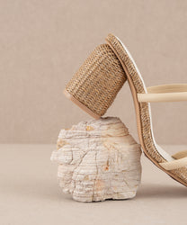 The Margaret | Butter Rattan Heel – Oasis Society