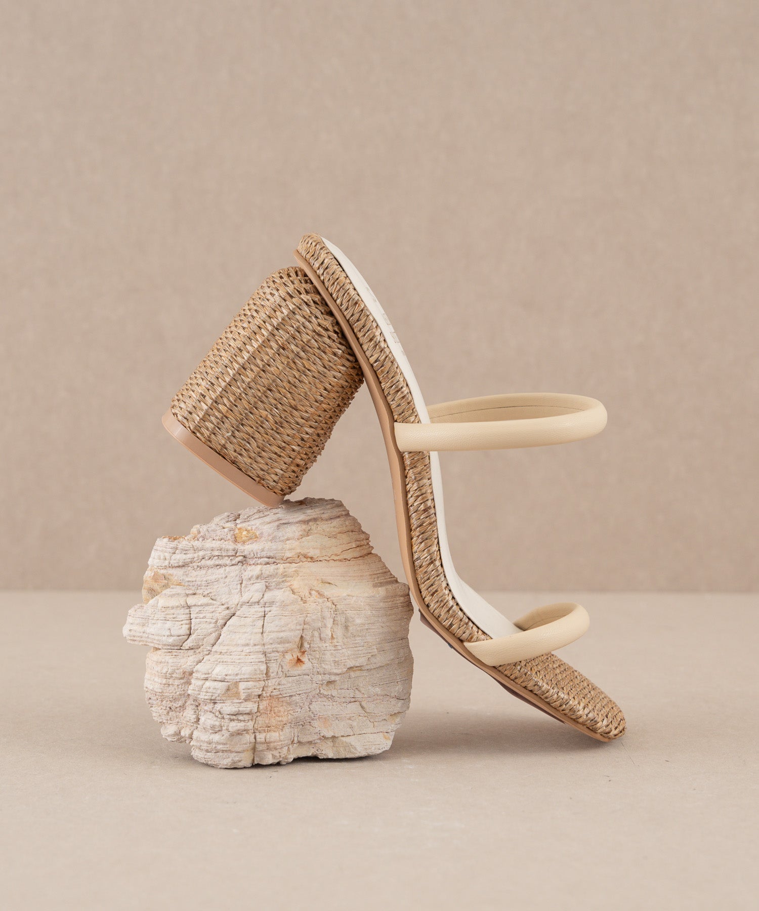 The Margaret | Butter Rattan Heel – Oasis Society